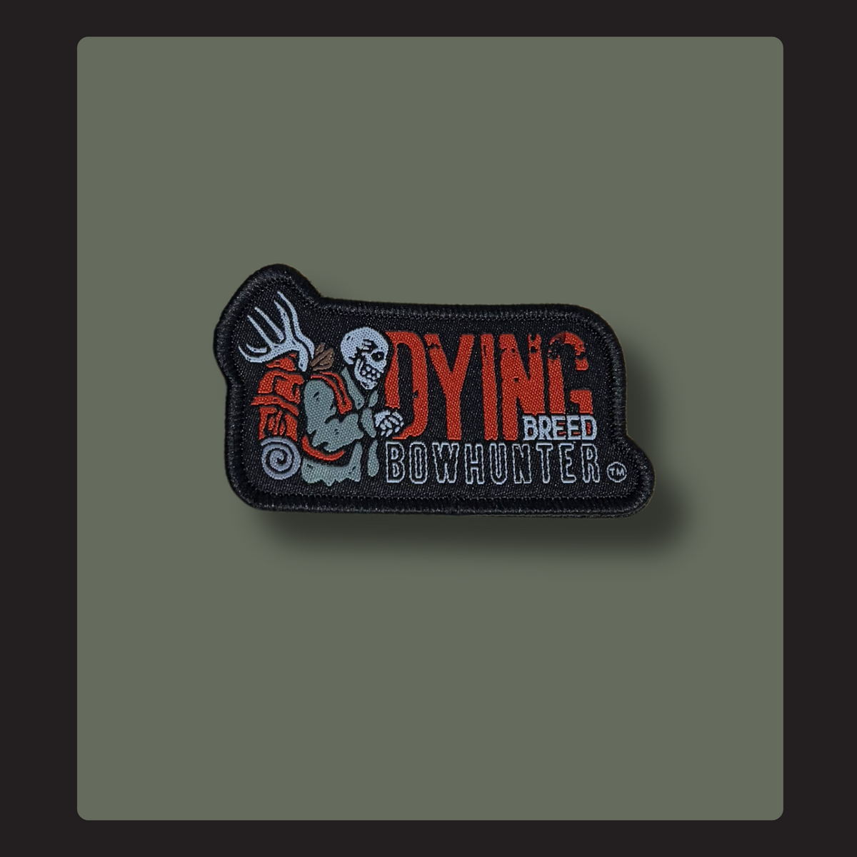 VELCRO PATCH – DYING BREED BOWHUNTER BRAND